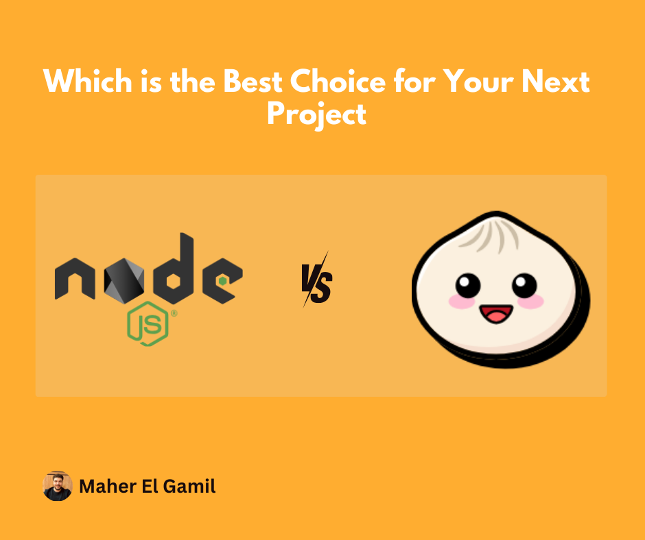 Nodejs Vs Bun Which Is The Best Choice For Your Next Project ماهر الجميل 
